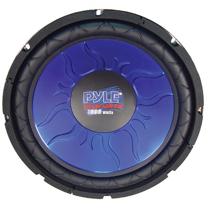Pyle 10″ Woofer, 500W Rms/1000W Max, Dual 4 Ohm Voice Coils
