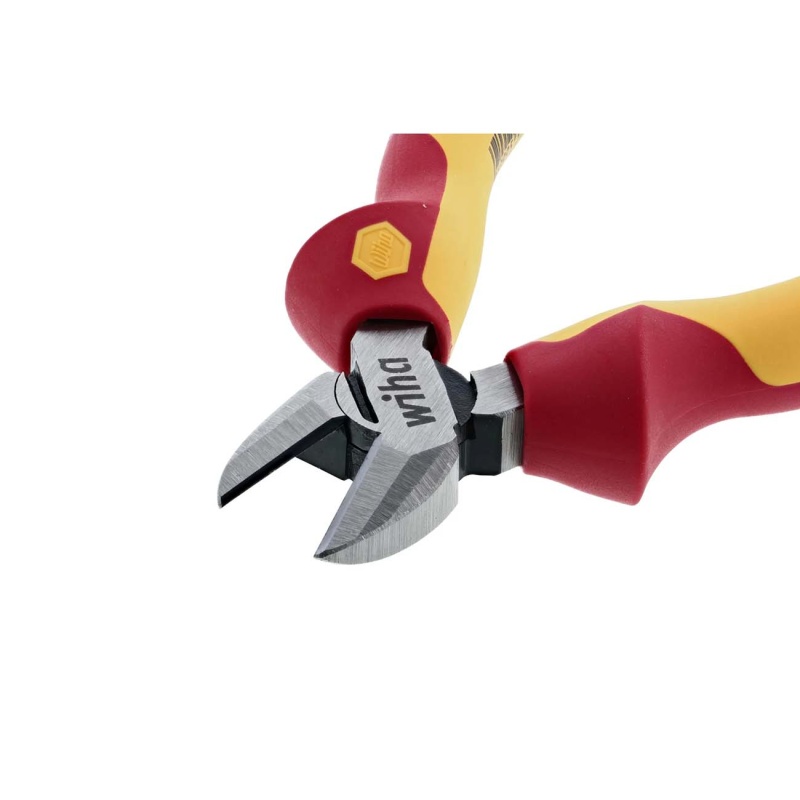 Wiha Insulated Industrial Diagonal Cutters – 6.3″ Overall Length