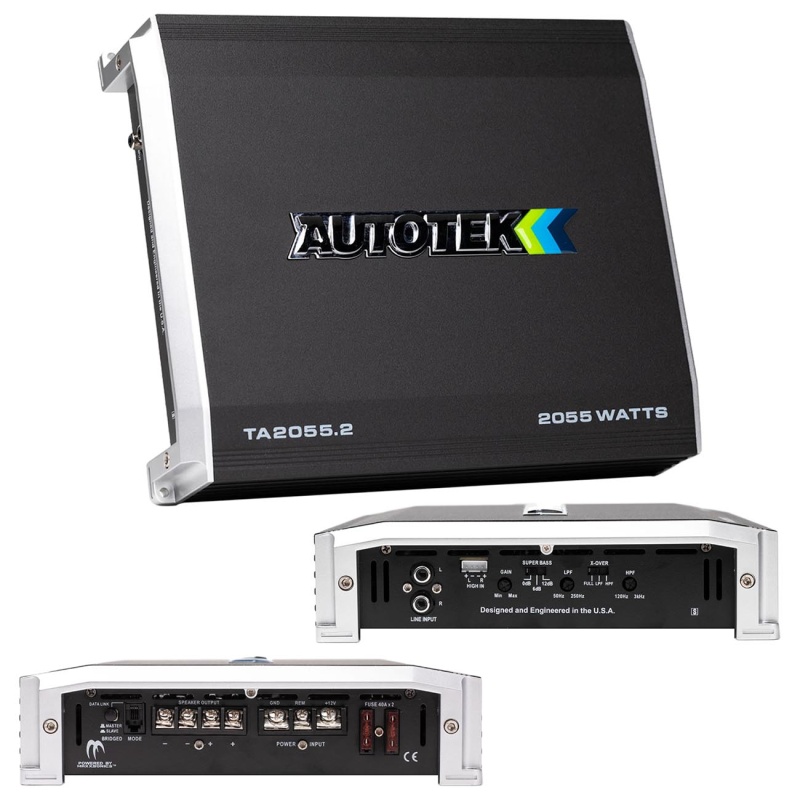Autotek Ta Series 2 Channel Amplifier, 2000 Watts - Buy Online Now!