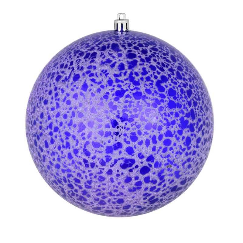 Buy 3" Purple Crackle Ball Ornaments Online - 12 Pieces Per Pack