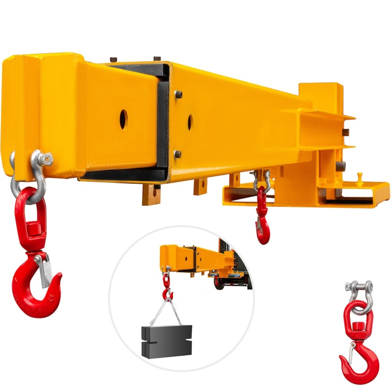 Vevor Forklift Mobile Crane - 6000Lbs Capacity Heavy-Duty Forklift Boom ...