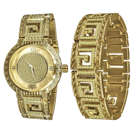 Palatial Ice Master Watch Set