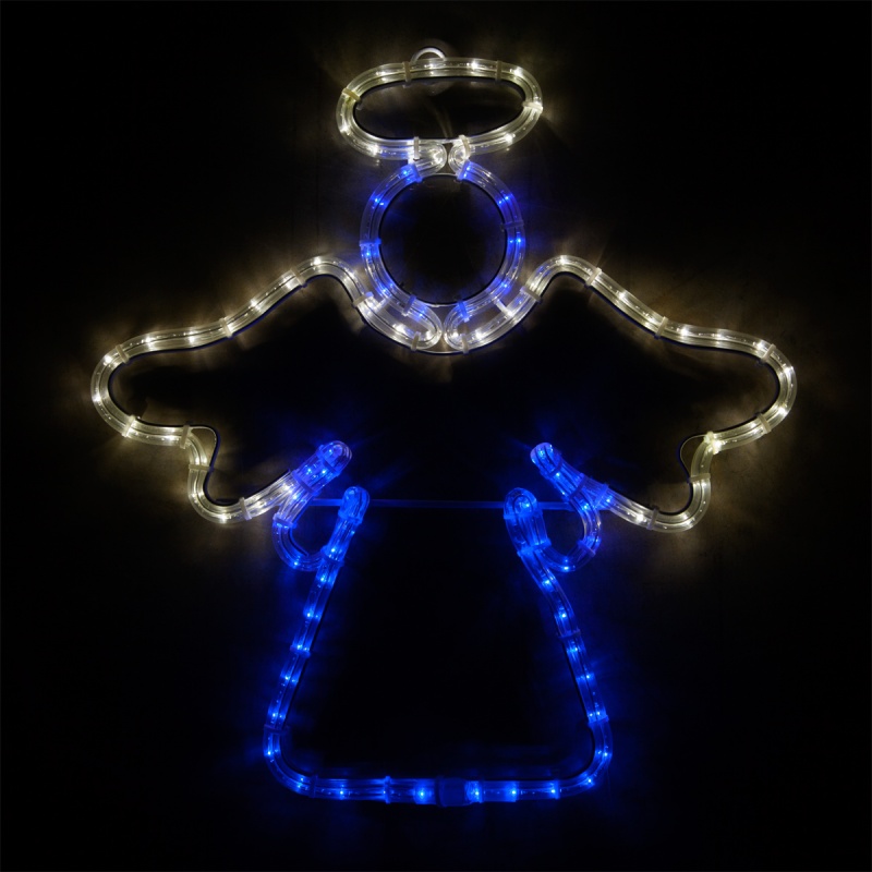 Angel Blue And White Lights