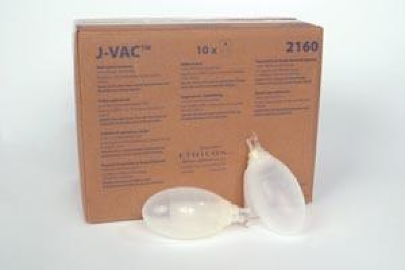 Ethicon 2160 J-Vac Silicone Drains